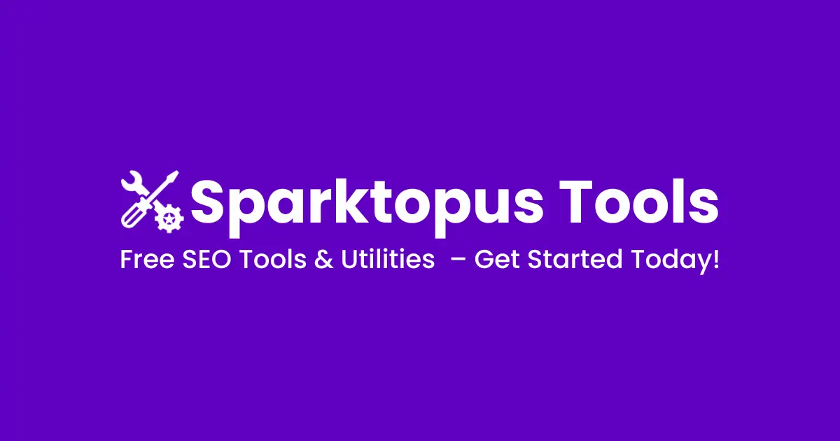 free-seo-tools-utilities-sparktopus-tools